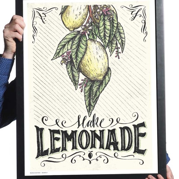 Wall Decor | When Life Gives You Lemons Poster | Poshmark
